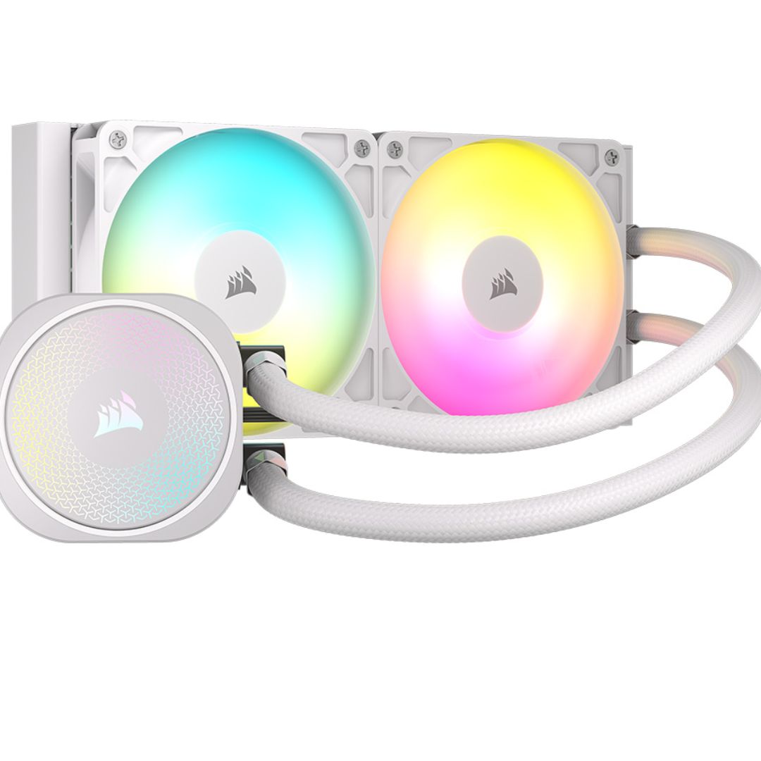 Corsair NAUTILUS 240 RS ARGB Liquid CPU Cooler - White – Goodmayes ...