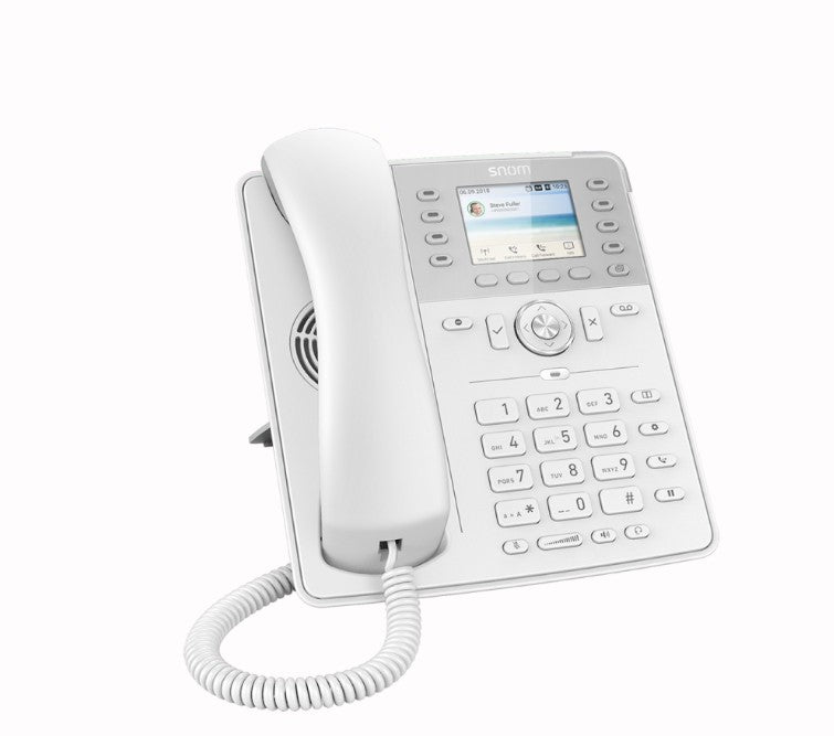 SNOM D735 SIP Desk Telephone, l 2.7 Inch TFT Display, 32 Self-Labeling ...