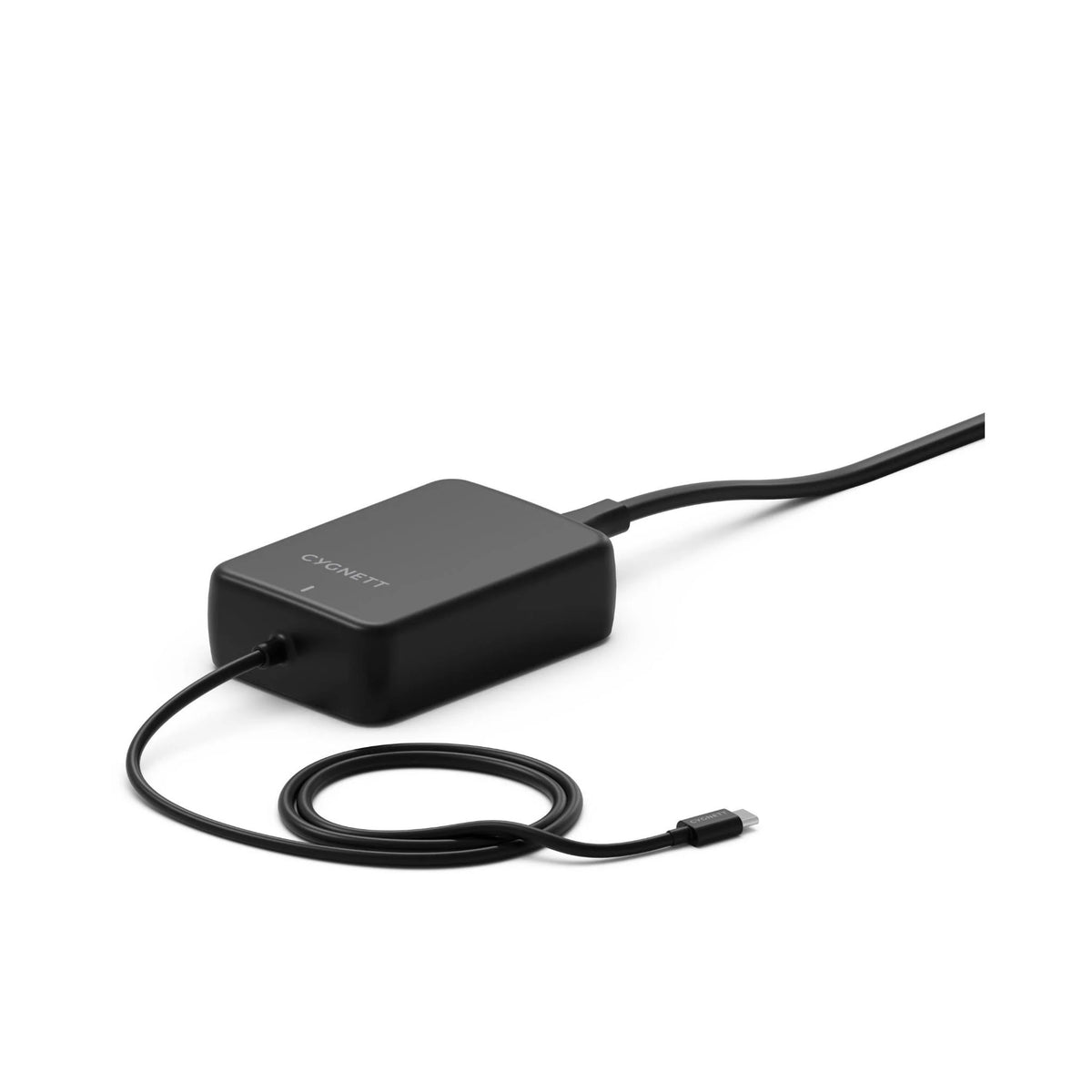 Cygnett PowerMaxx 65W PD GaN Laptop Charger with Integrated USB-C Cabl ...