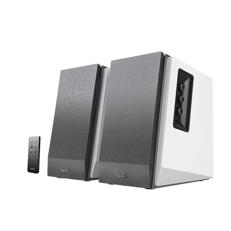Edifier R1700BT White Silver All-in-one Bluetooth Bookshelf Speakers ...