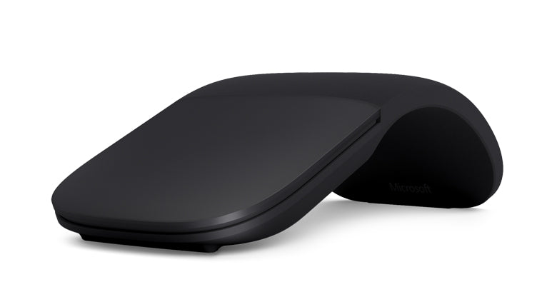 Microsoft Surface Arc Wireless Mouse curved design - Black – Goodmayes ...